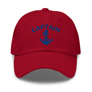 Captain Boating Anchor Custom Embroidered Dad Hat – BricksHub